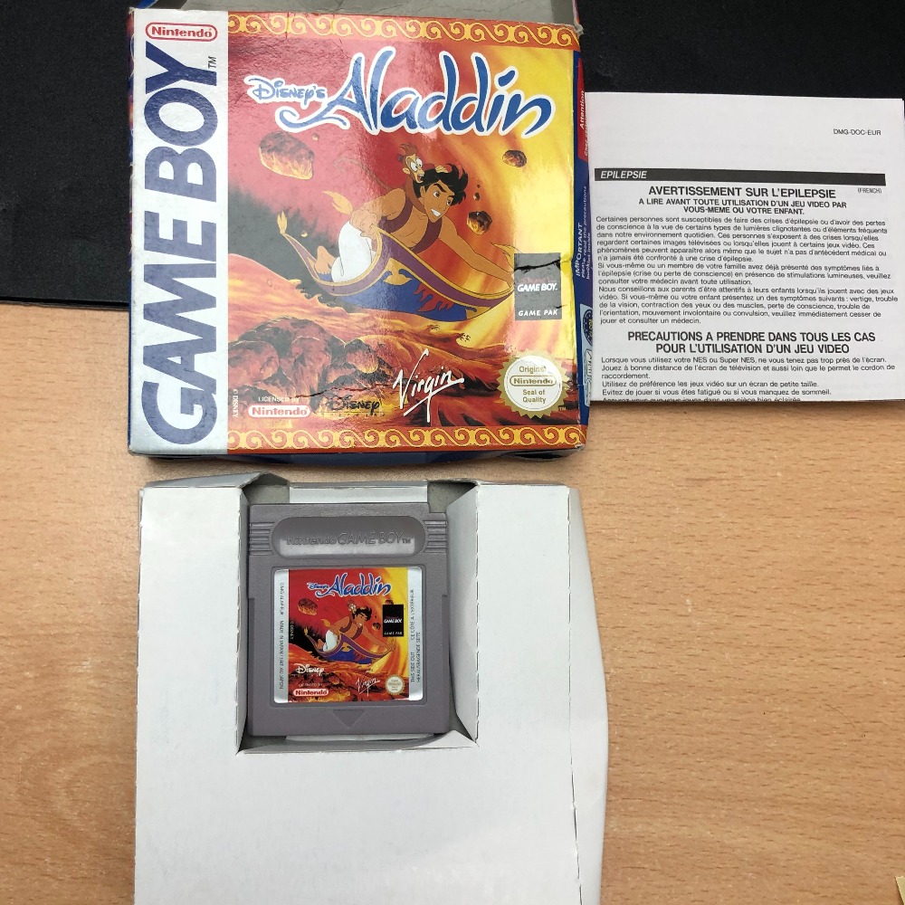 Nintendo Gameboy Aladdin (Disney's), Boxed - Own4Less
